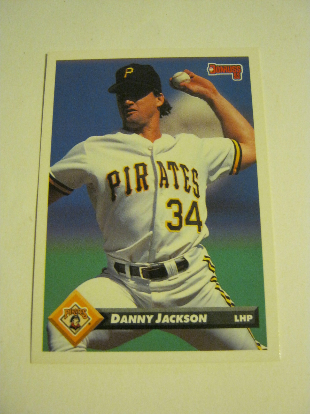 1993 Donruss #202 Danny Jackson Baseball Card ,Excellent condition (EB1 ...