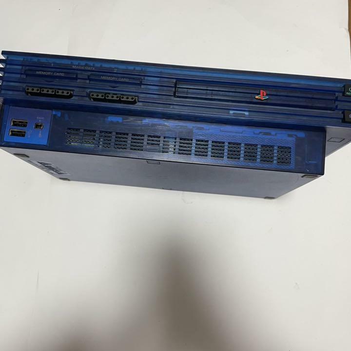 PlayStation2 PS2 Ocean Blue Console Clear Blue SCPH-37000 NTSC-J Japan ...
