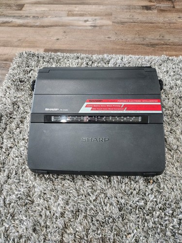 Vintage Sharp PA 3100E Portable Electronic Typewriter Great Condition ...