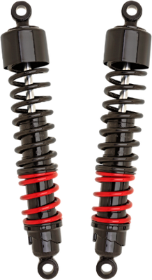 Burly Brand 12.5" Adjustable Stiletto Rear Shocks 91-17 Harley Davidson ...