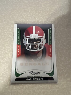 2011 Prestige Xtra Points Green #201 A.J. Green RC /25 RARE! | eBay