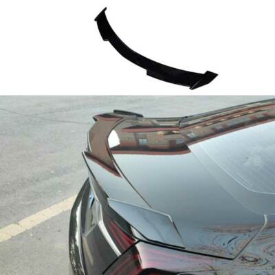2019-2020 Cadillac CT6 Gloss Black V Rear Spoiler Tail Trunk Lip Wing ...