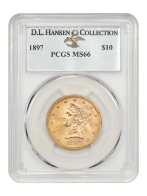 1897 $10 PCGS MS66 ex: D.L. Hansen | eBay