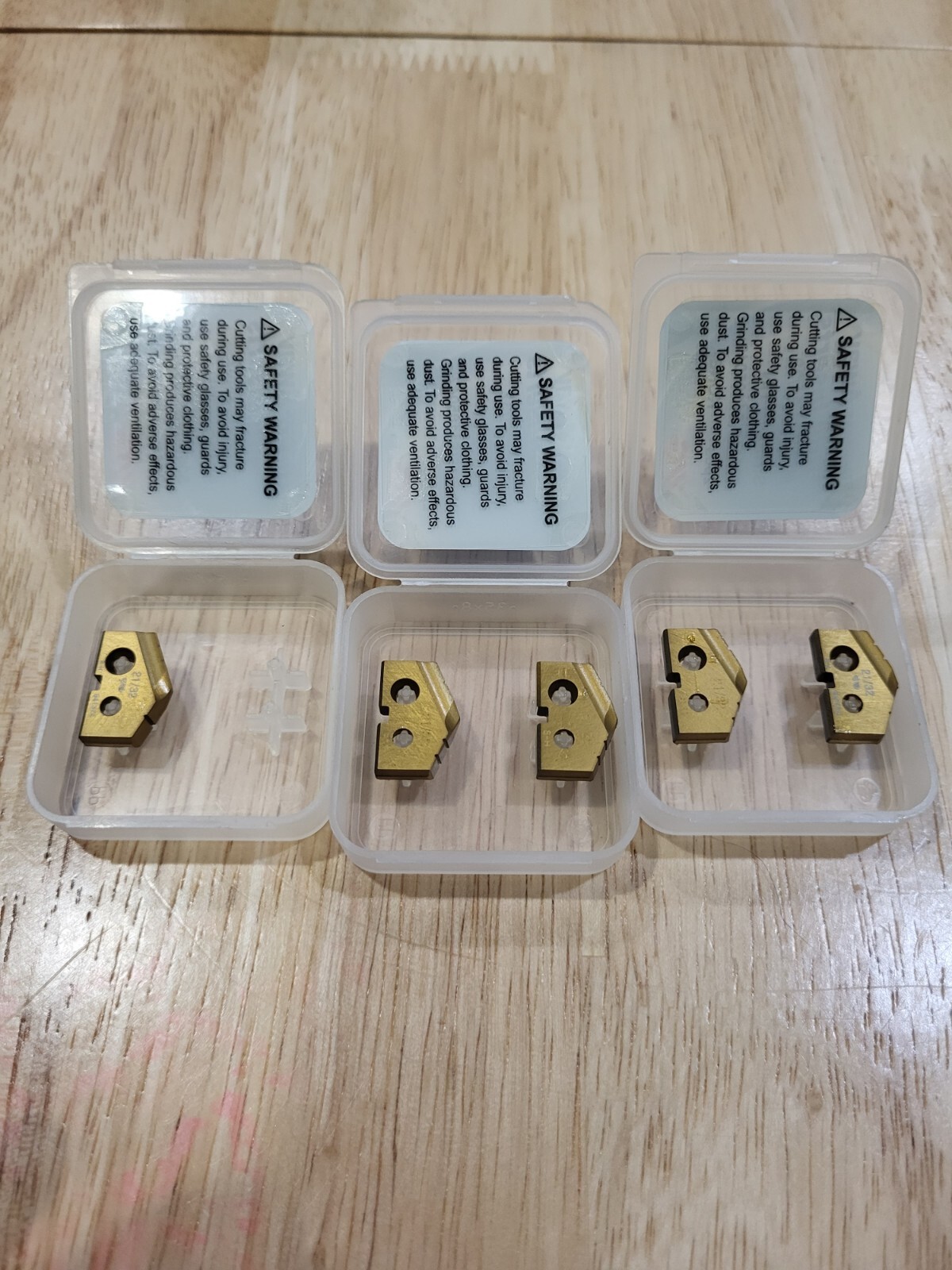 YG-1 - 11/16" Super HSS (T15) Spade Drill Inserts TiN; Lot of 5 pcs | eBay