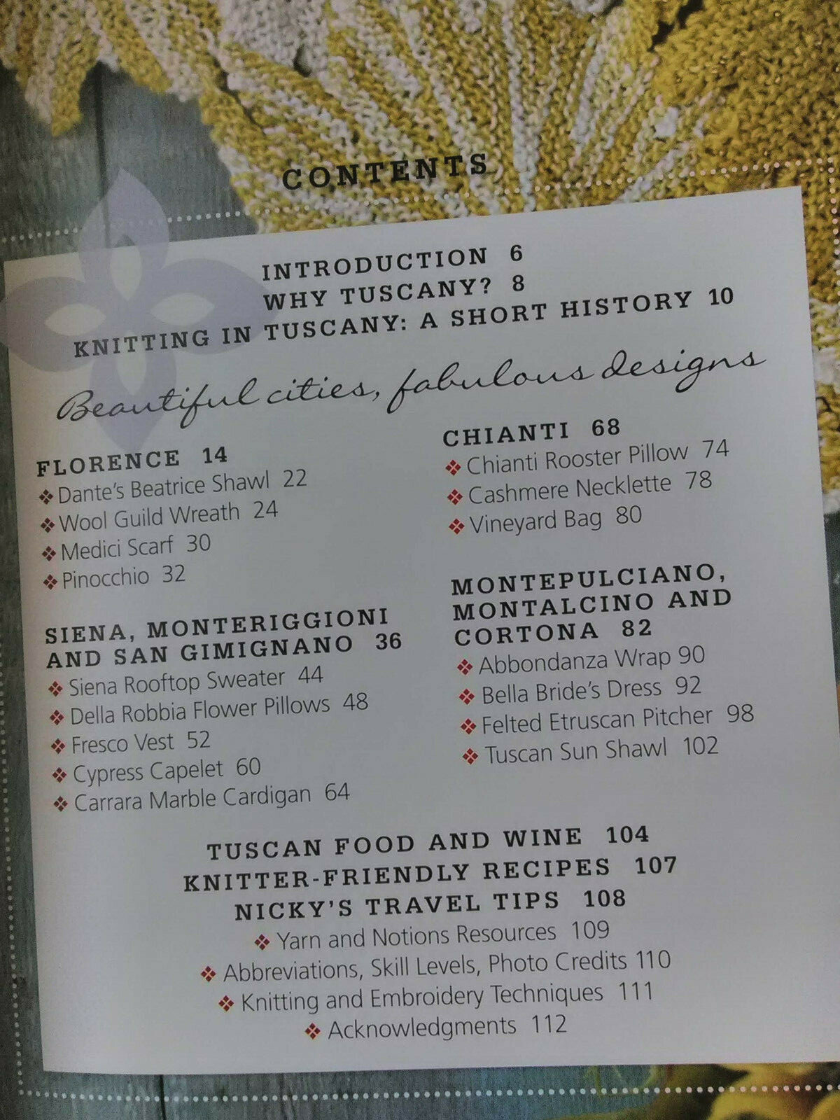Nicky Epstein Knitting in Tuscany by Nicky Epstein: New 9781933027753| eBay