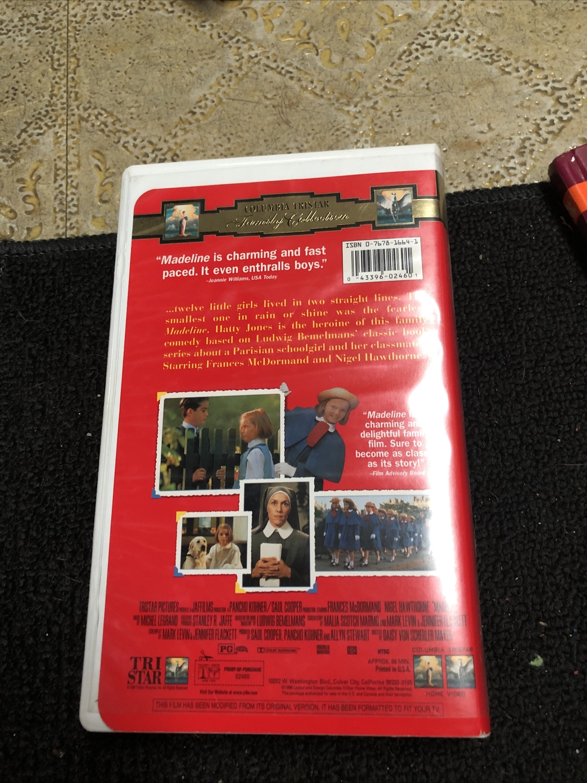 Madeline (VHS, 1998) Columbia Tristar Family Collection - Used | eBay