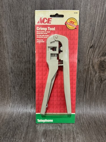 Ace Hardware 32346 Crimp Tool Telephone Lines New 82901323464| eBay