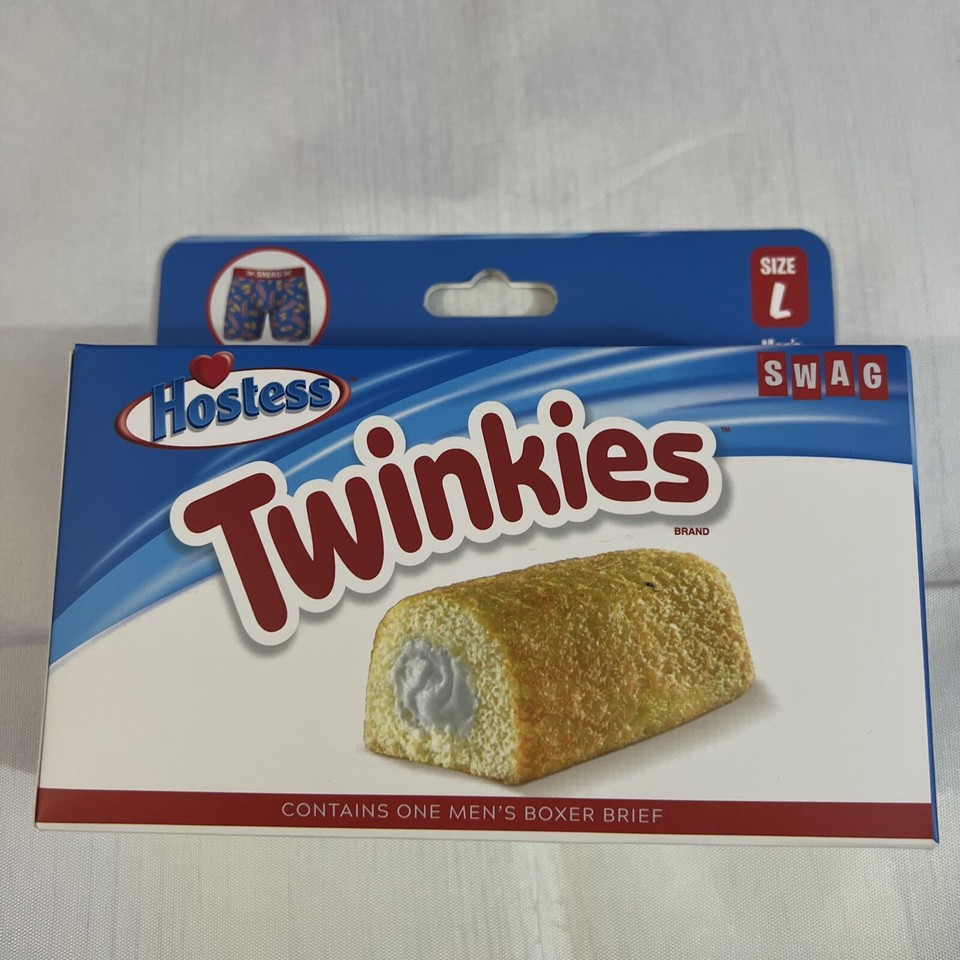 Hostess Twinkies Swag Boxer Briefs Multi-Color, Mens Size Large 34-36 ...