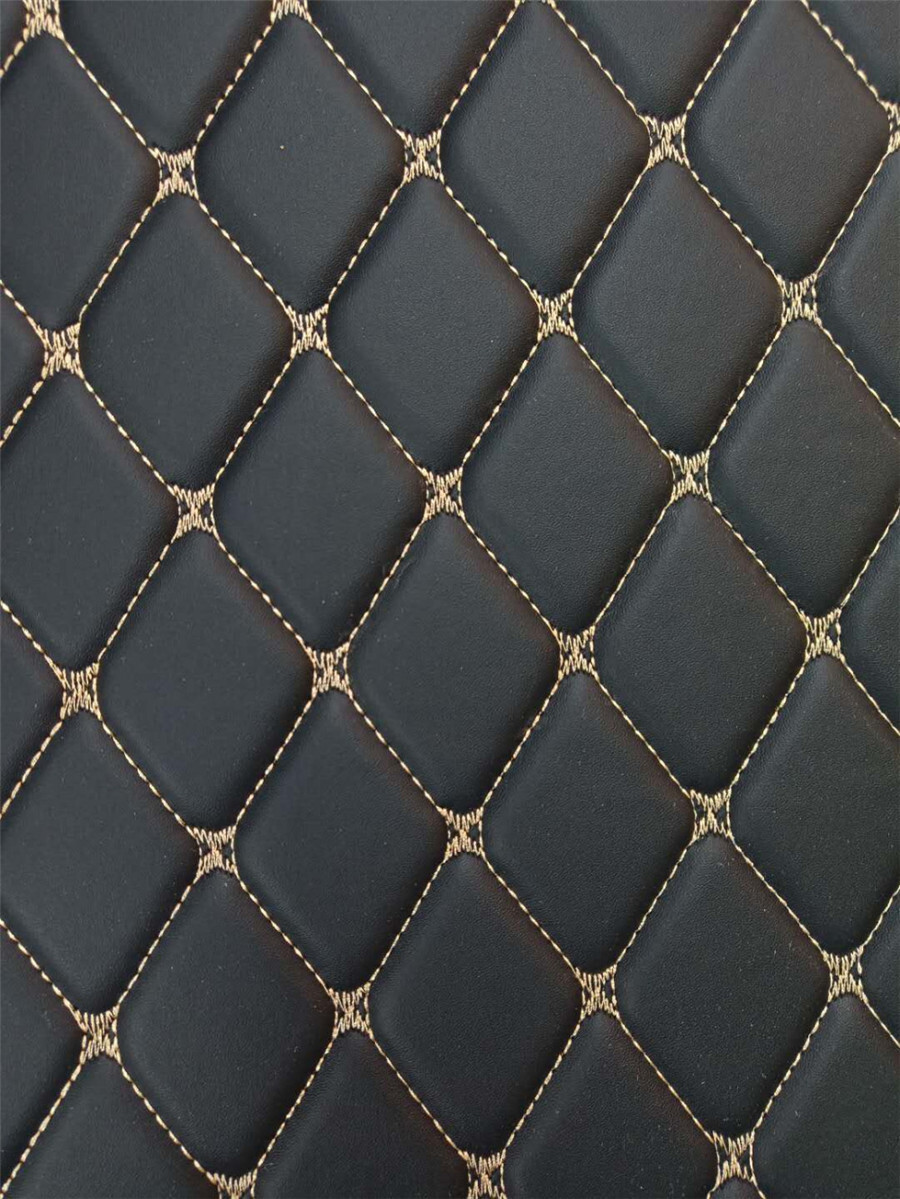 4Pcs Front Rear Carpets PU Leather Car Interior Floor Mat W/Antiskid ...