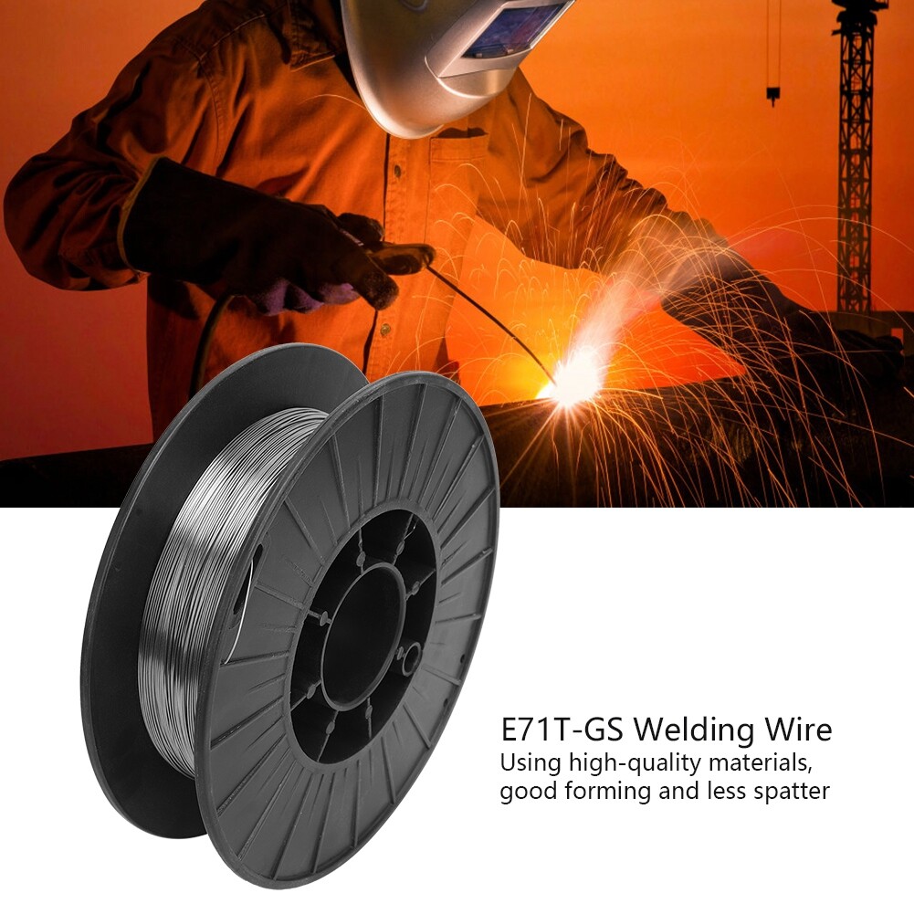 2kg 0.8mm Gasless Mig Welding Wire E71T-GS Flux Cored Welder Wire Mild ...