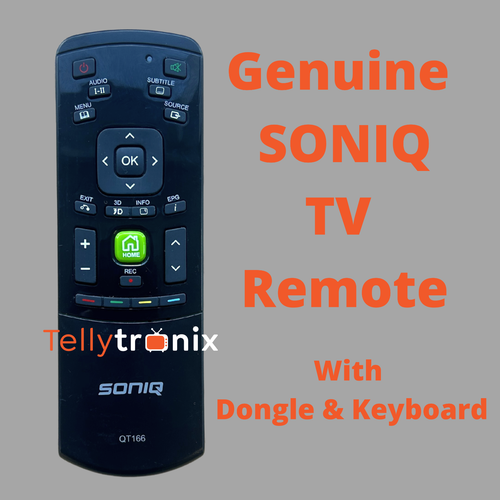 GENUINE SONIQ TV Remote Control QT166 for model E55V13A-AU | eBay Australia