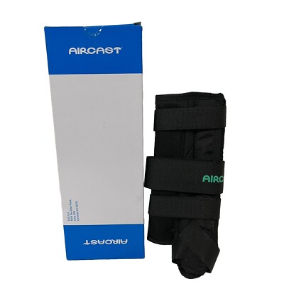 AIRCAST A2 WRIST SUPPORT BRACE WITH THUMB SPICA LEFT HAND LARGE NEW NIB ...