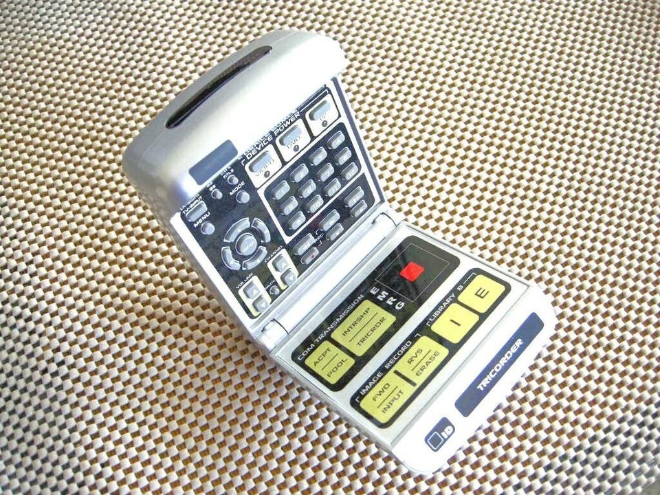 STAR TREK TNG DVD remote control THE NEXT GENERATION Tricorder-type | eBay