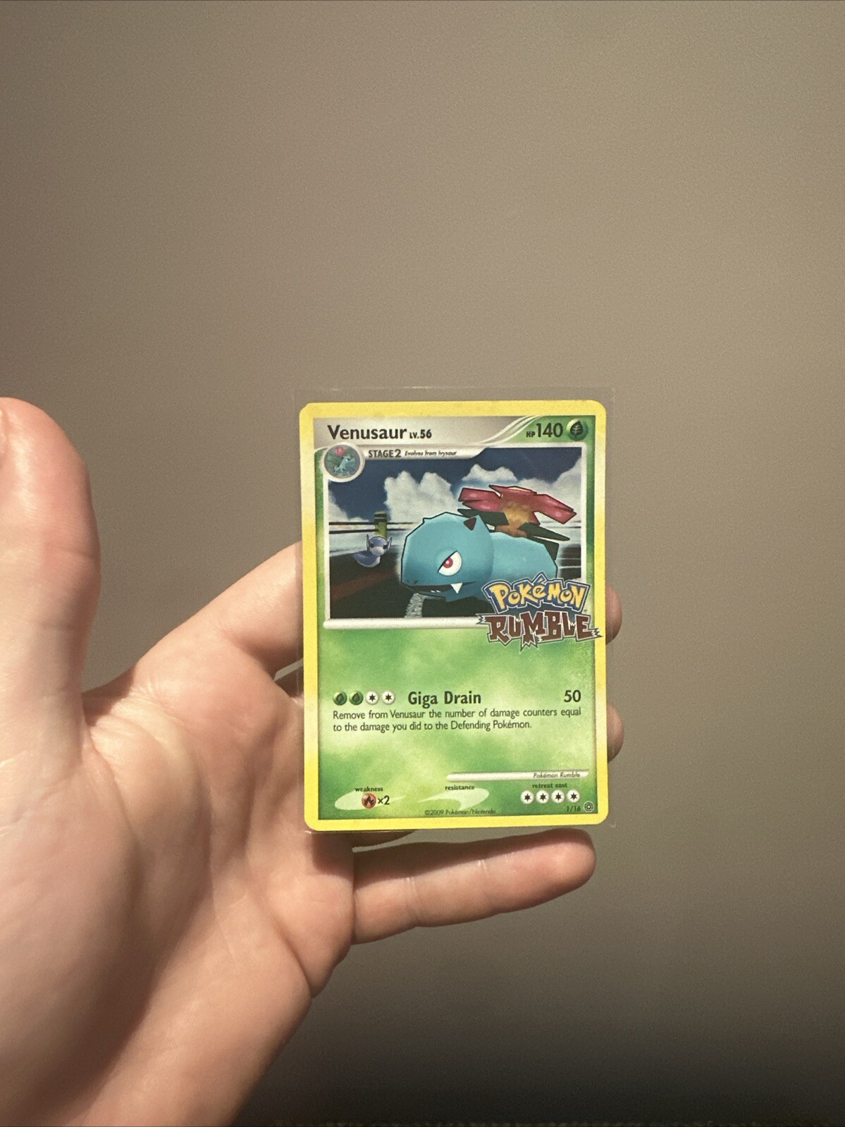 Pokémon TCG Venusaur Pokémon Rumble 1/16 | eBay
