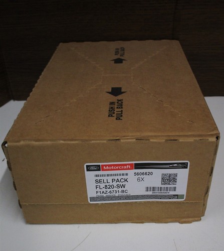 FORD MOTORCRAFT 5606620 Box of 6 Sell Pack FL-820-SW F1AZ-6731-BC NEW ...