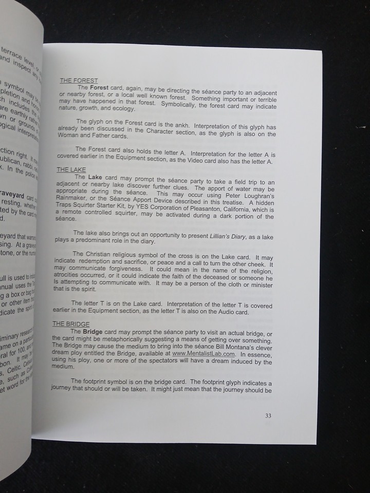 Kon Artiste Magic Book - Jim Magus - Spooky Bizarre Mentalism Séance ...
