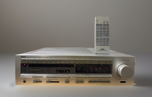 Vintage Yamaha R-100 Natural Sound Stereo Receiver In Silver Including ...