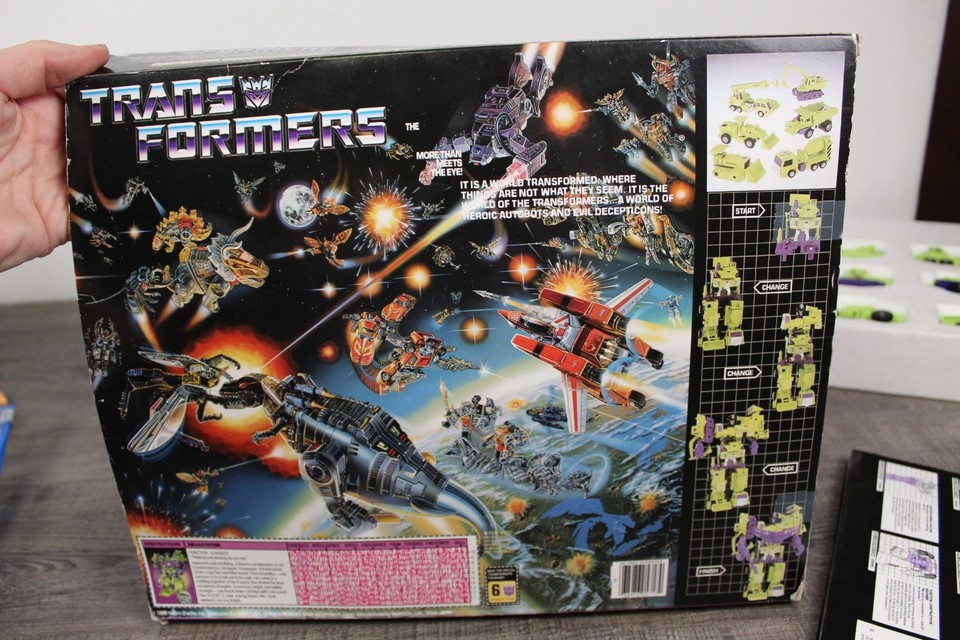 Complete Transformers G1 Reissue Devastator Construction | eBay