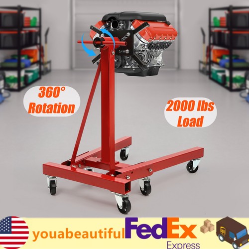 2000 lbs Folding Engine Stand Foldable Rotating Engine Holder Heavy ...