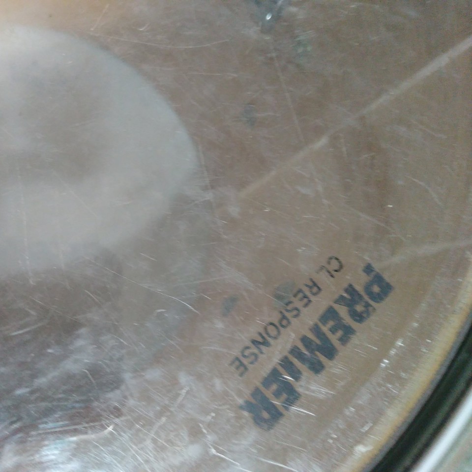 Vintage Premier Drum Kit White/Cream 1990s Made In England | eBay