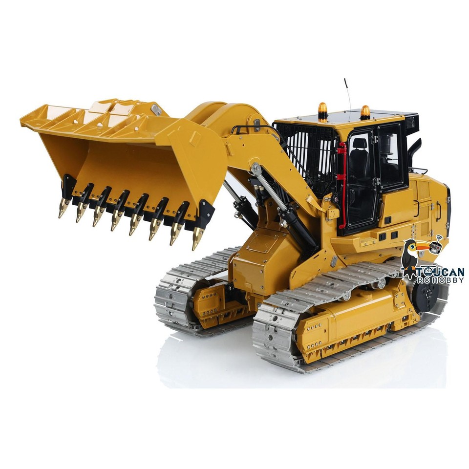 LESU 1/14 RC Hydraulic Loader 973K Metal RTR Remote Control Tracked Car ...