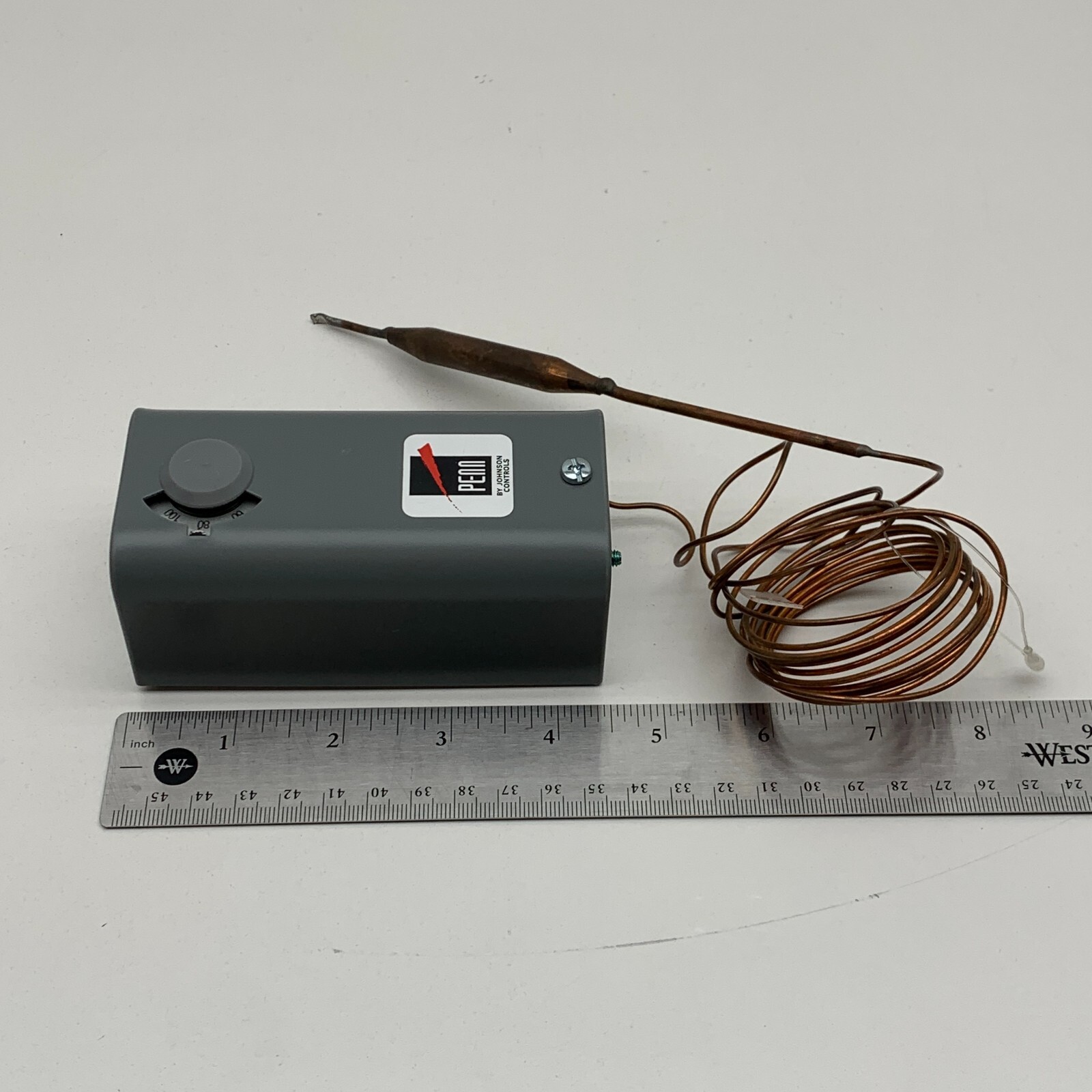 Johnson Controls A19ABC-24C Line Volt Mechanical Thermostat for sale ...