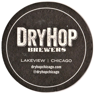 Dry Hop Brewers Beer Coaster Lakeview IL | eBay