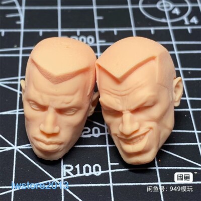 1:6 1:12 1:18 Blade Eric Brooks Head Sculpt For 12" 6" 3.75" Male ...