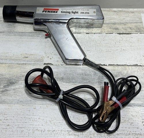 Vintage Sears Penske Chrome Timing Light 244.2115 | eBay