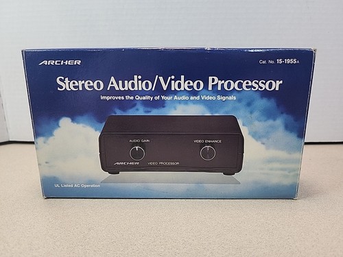 Archer Stereo Audio Video Processor 15-1955A New in Box | eBay