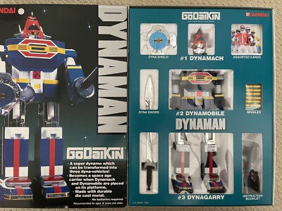 Bandai Power Rangers Sentai Dynaman DX Dyna Robo Megazord GB-96 ...