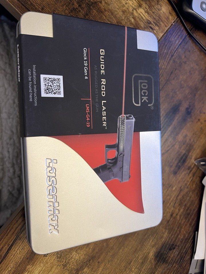 LaserMax Red Laser Guide Rod Sight for Glock 19 Gen 4 LMS-G4-19 | eBay
