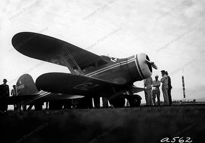 8x10 Print Aircraft Bi Plane Cecil Teddy Kenyon 1934 Famous Aviator ...