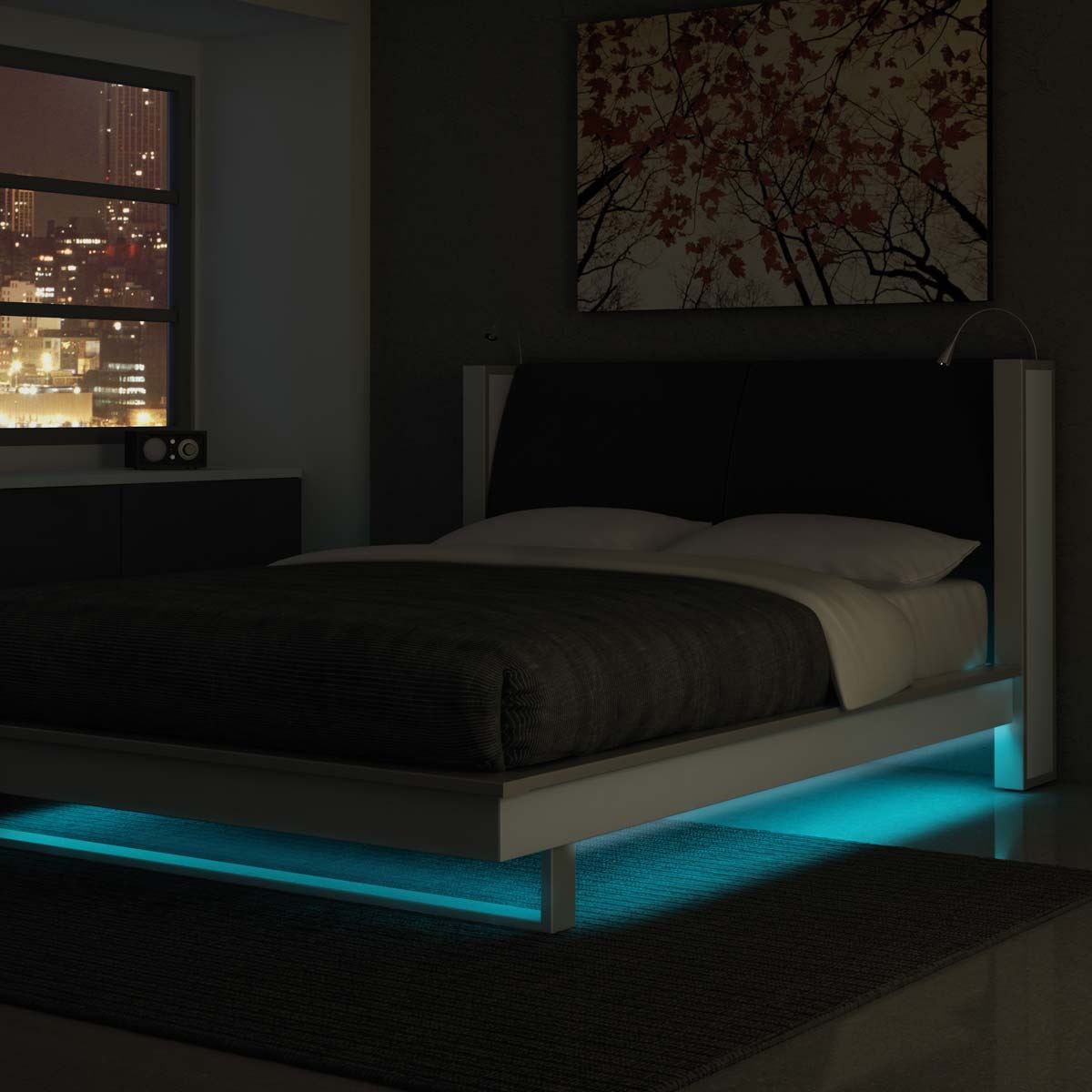 Ice Blue 5M 5050 SMD 300 LED Waterproof Flexible DC 12V Led Strip Light ...