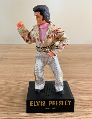 ELVIS PRESLEY DISPLAY FIGURE WITH AM RADIO | eBay
