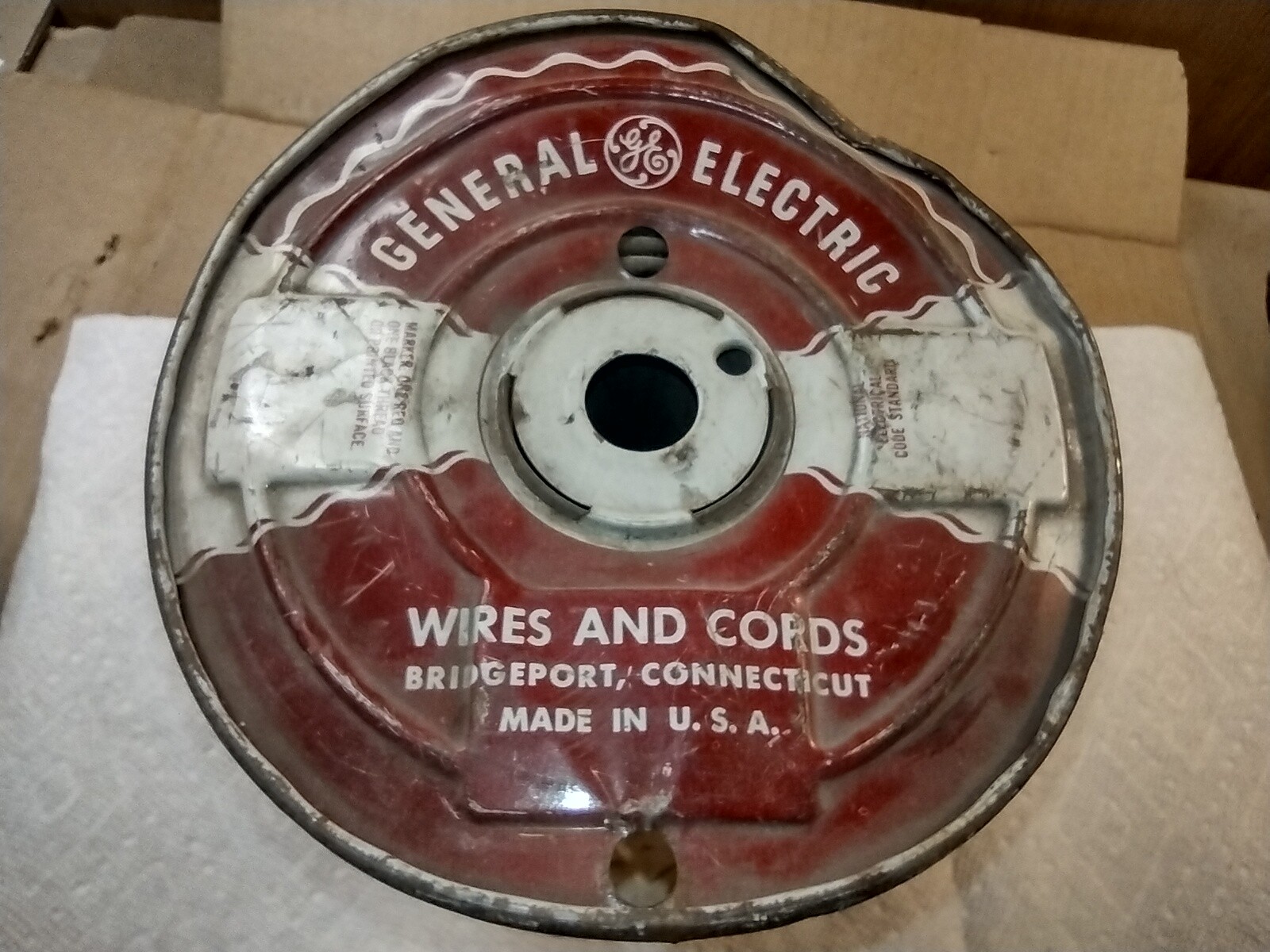Partial Reel of GE SI-58170 Flamenol Cable, 16AWG, NSN 6145-00-847-3597 ...