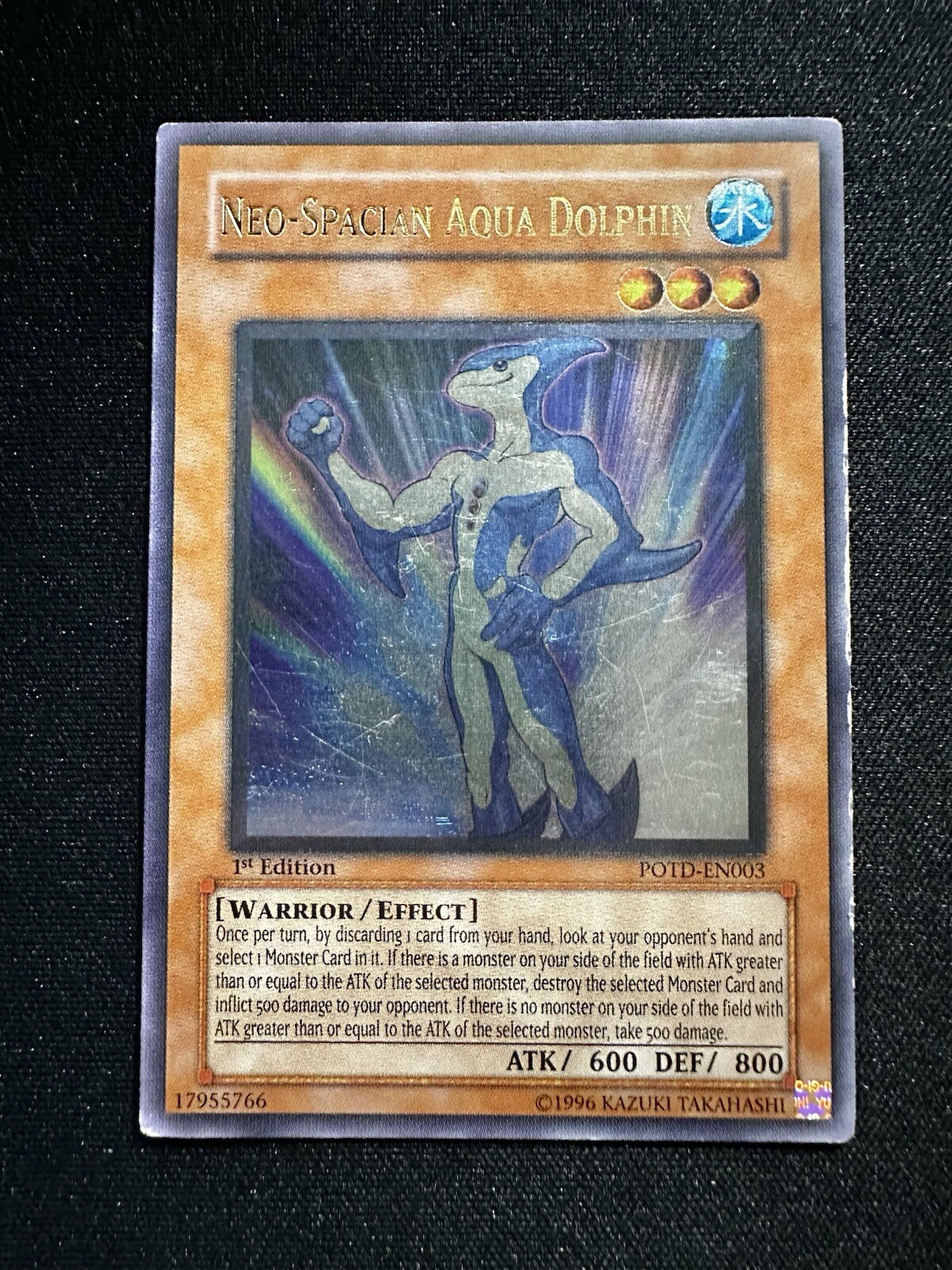 Yu-Gi-Oh! "Neo-Spacian Aqua Dolphin" POTD-EN003 | 1st Edition ...