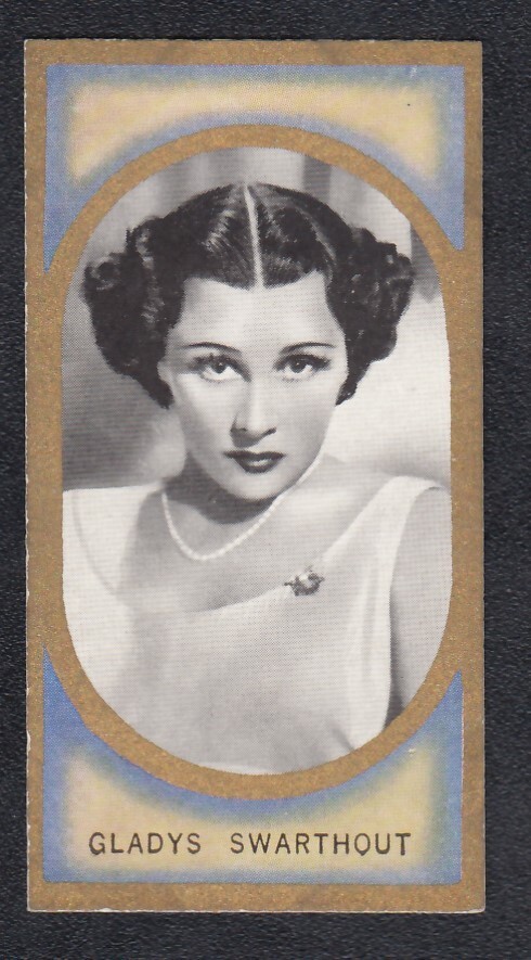 Vintage 1938 Movie Card of Metropolitan Opera diva GLADYS SWARTHOUT | eBay
