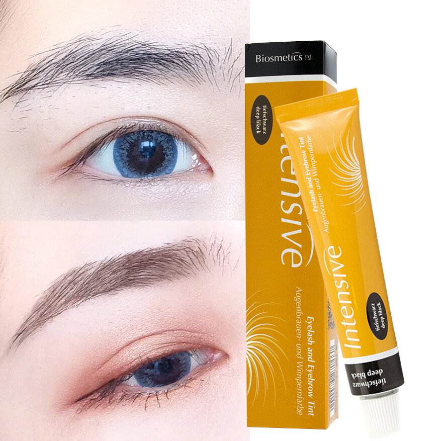 Biosmetics Intensive Eyelash&Eyebrow Tint Dye&Cream Developer2%3%6% ...
