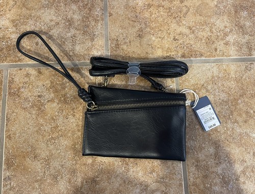 Universal Thread Crossbody Wristlet Black Wallet Purse BRAND NEW | eBay