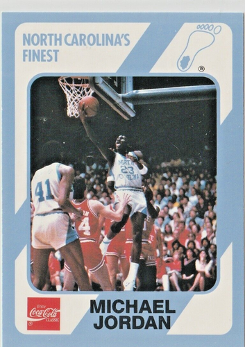1989 Collegiate Collection/Coca-Cola North Carolina's Finest Michael ...