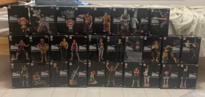 One Piece DRAMATIC SHOWCASE Figure Vol.1~8 Complete Set USED F/S from ...