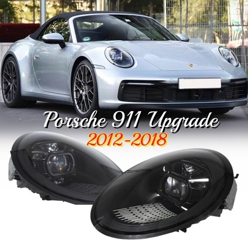 For Porsche 911 Matrix Pair LED Headlights 2012-2018 DRL Animation ...
