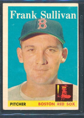 1958 Topps #18: FRANK SULLIVAN Boston Red Sox ~ VG-EX to EX | eBay