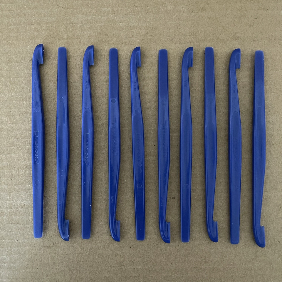 Tupperware Citrus Peeler (Set of 10) Blue #727 Peel Oranges/Grapefruit ...
