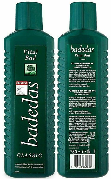 Badedas Classic Vital Bad Bath Gel - 750ml for sale online | eBay