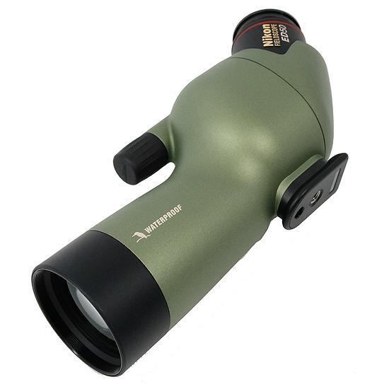 Nikon ED50 Angled Field Scope Olive Green FSED50AOG Monocular Compact ...
