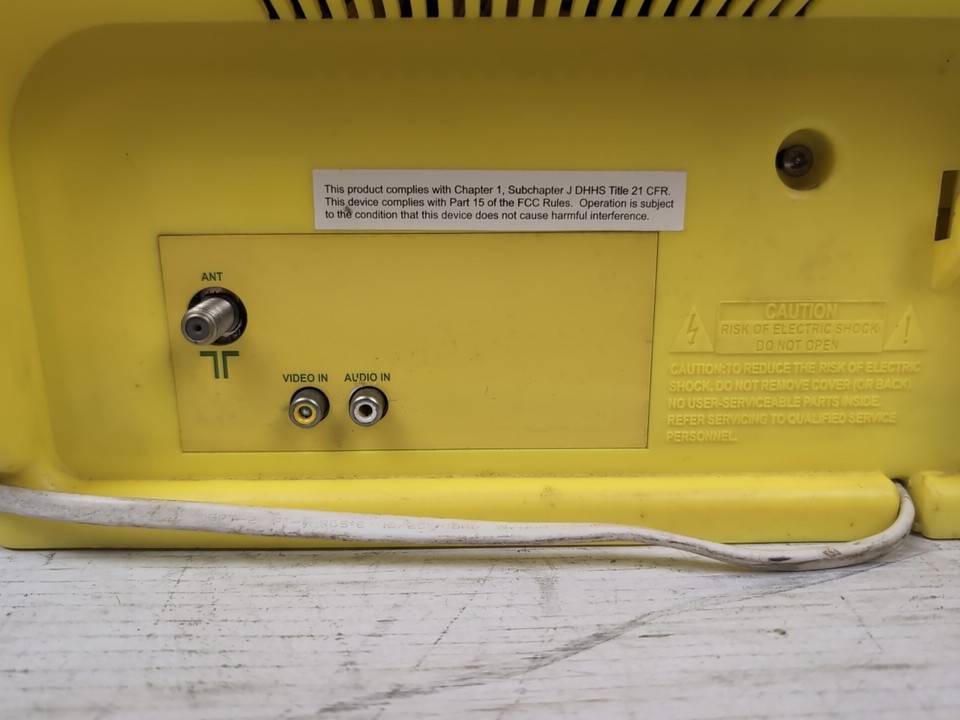 SpongeBob SquarePants CRT Tv Emerson Model SB314 With Remote - Tested ...