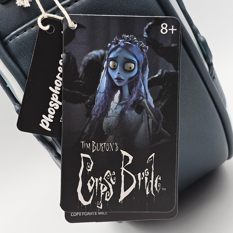 Loungefly Warner Bros. Tim Burton's Corpse Bride Emily Blue Crossbody ...