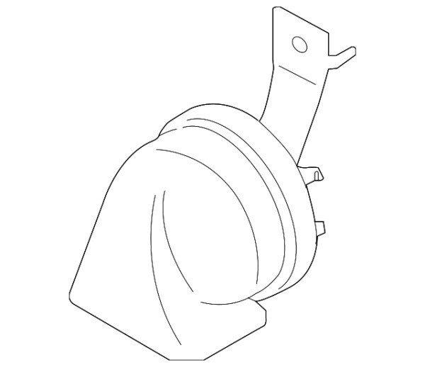 25610-1V80A Nissan Horn assy-electric high 256101V80A, New Genuine OEM ...